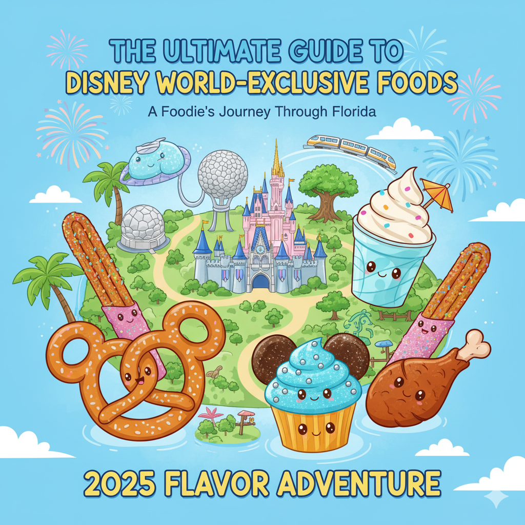 The Ultimate Guide to Disney World-Exclusive Foods: A 2025 Flavor ...